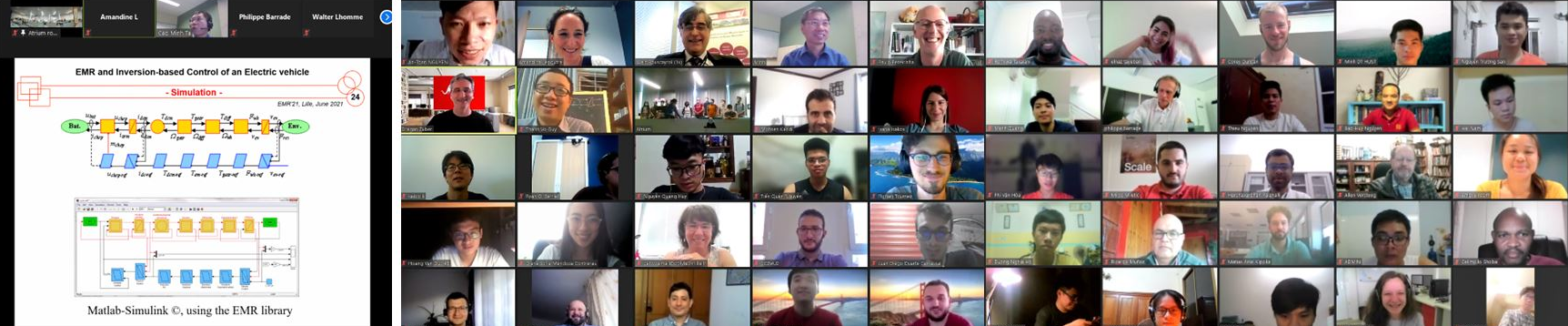 International Summer School - EMR'2021 - PANDA